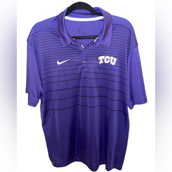Nike | Shirts | Nike Drifit Tcu Texas Christian University Mens Xl ...
